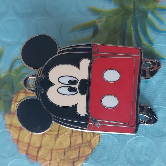 Disney | Jewelry | Disneys Mickey Mouse Backpack Pin | Poshmark